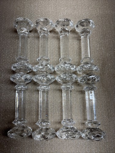 GODINGER CRYSTAL BARBELL SILVERWARE RESTS SET OF 8 MINT CONDITION | eBay