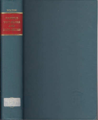 Famous Voyagers and Explorers By Bolton, Sarah K. | eBay
