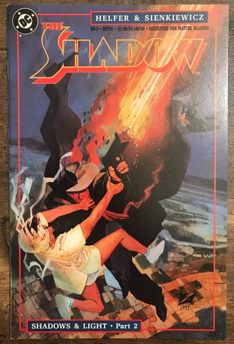 The Shadow #2 By Andy Helfer Bill Sienkiewicz Pulp Crime Action DC NM/M ...