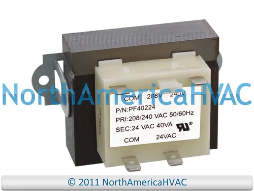 Furnace Transformer 240v 24v 40VA Fits Tyco 4000-02V18BB39 ...