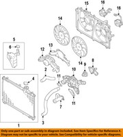 1355A093 Genuine Mitsubishi MOTOR,COOLING FAN(*) | eBay