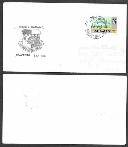 Bahamas Cover - Tacking Station Cachet - Air Force Eastern Test Range ...