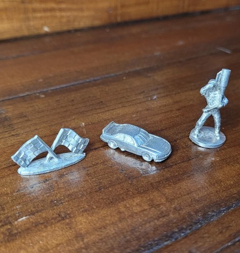 Nascar Monopoly Tokens Player Racecar Token Replacement Monopoly Player ...