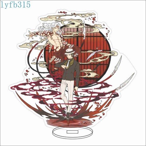 1pc Kibutsuji Muzan Kimetsu No Yaiba Anime Acrylic Decor Stand Figure ...