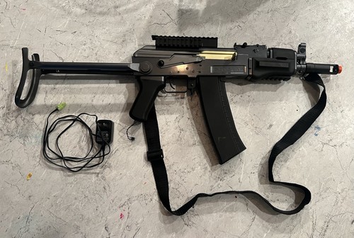 Crossman Pulse R76 Airsoft Rifle AK74U Metal Folding Stock | eBay