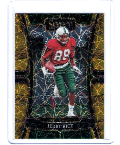 2023 Panini Select Draft Picks Jerry Rice Gold Lazer Base #94 | eBay