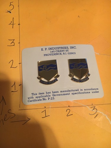 US Army 116th Cavalry Regiment , cb - Unit Crest, DI, DUI SET OF 2 | eBay