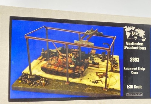 VERLINDEN PRODUCTIONS - PANZERWERK BRIDGE CRANE - 1:35 - OOP - KIT ...
