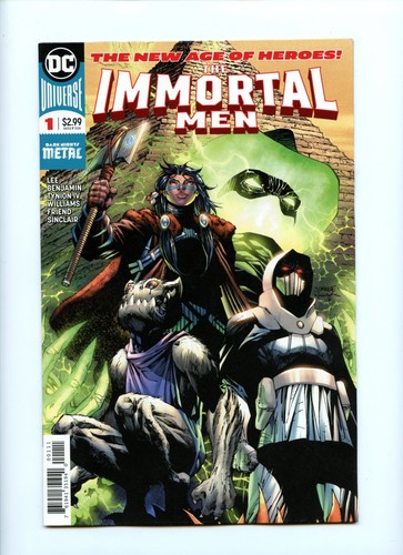 The Immortal Men ~ No. 1, June 2018 ~ First Print ~ DC Universe ~ NEW ...