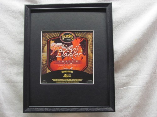 FOUNDERS DEVIL DANCER BEER SIGN #989 | eBay