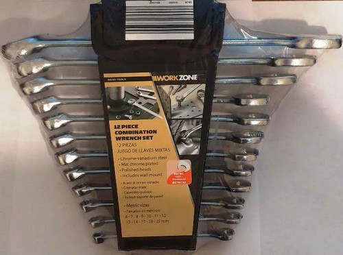 Work Zone 12-Piece Combination Wrench Set | eBay