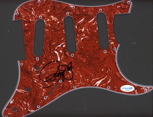 RODNEY JUSTO ATLANTA RHYTHM SECTION SIGNED AUTOGRAPH STRAT PICKGUARD ...