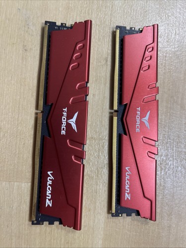 T-Force Vulcan Z DDR4 DRAM 16GB Kit (2X8Gb) 3200Mhz Desktop Memory ...