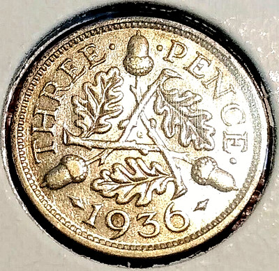 Silver Threepence 1936 for sale | eBay