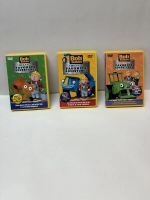 Lot of 5 BOB THE BUILDER DVDs Animated | Grelly USA