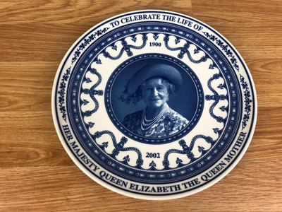 Wedgwood Queen Elizabeth, the Queen Mother Plate Royalty Collectables ...
