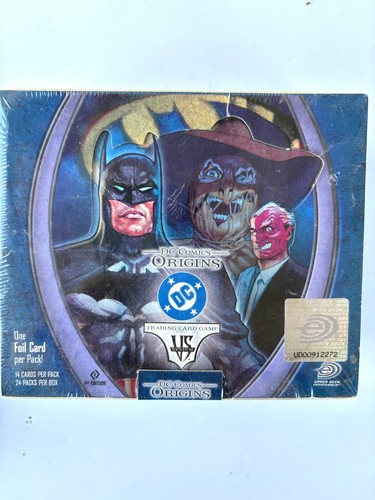 Vs System DC Comics Origins 1st Edition Booster Box Sealed | eBay