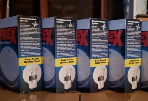 kidde i4618 firex hardwired smoke alarm Newly Manufactured 4 Pack | eBay