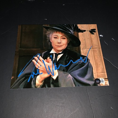 Zoe Wanamaker Signed Harry Potter Madam Hooch 8x10 Photo Beckett BAS C ...