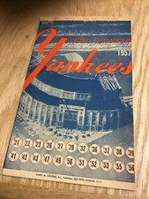 1957 Vintage MLB Programs for sale | eBay