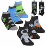4 PAIRS OF BOYS OFFICIAL BRAND NEW BEN 10 SOCKS ALIEN FORCE SHOE SIZE 6 ...