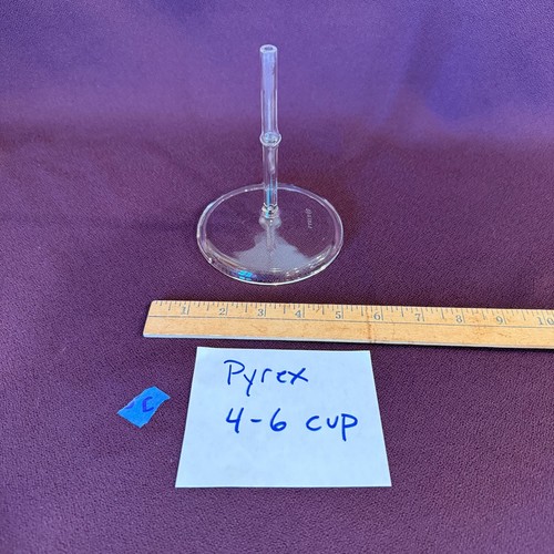 Vintage Pyrex 4 - 6 Cup Percolator Coffee Pot STEM Replacement Only ...