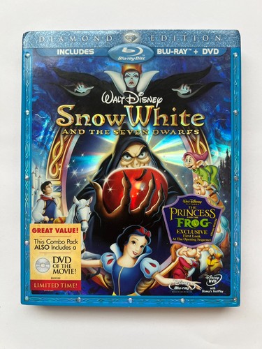 *Like NEW* Snow White and the Seven Dwarfs (2009) [Blu-ray + DVD ...