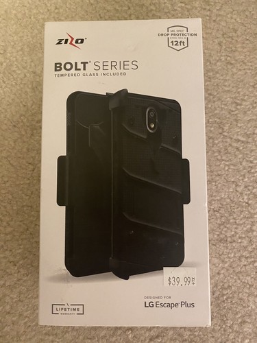 ZIZO Bolt Series Cover for LG Escape Plus, Tempered Glass Included | eBay