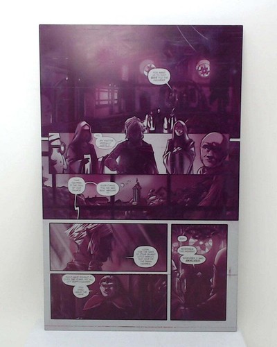 Sidequest #2 - Page 1 - Magenta - Comic Printer Plate - PRESSWORKS | eBay