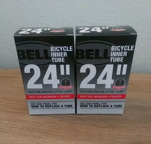 LOT OF 2 Bell BIKE TIRE INNER TUBES 24 " UPC: 035011000695 NEW | eBay
