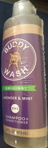 Buddy Wash 2-in-1 Dog Shampoo and Conditioner Dog Grooming Lavender ...