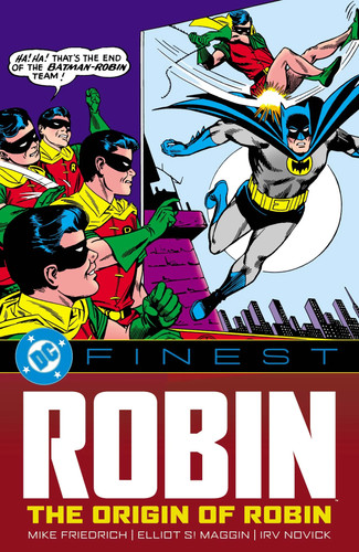 Pre-Order DC FINEST ROBIN THE ORIGIN OF ROBIN TRADE PAPERBACK VF/NM DC ...