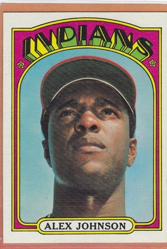 1972 TOPPS BASEBALL ALEX JOHNSON #215 INDIANS EXMT/EXMT+ *A5710 | eBay