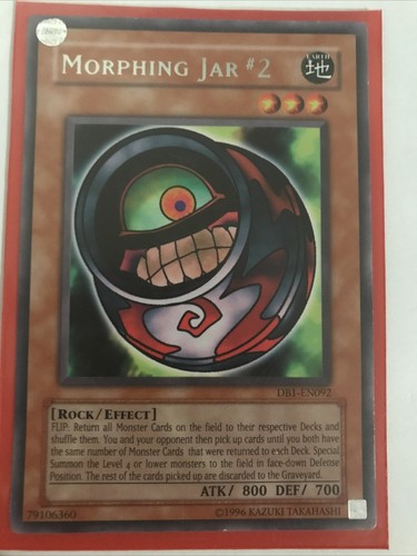 Yu-Gi-Oh! TCG Morphing Jar #2 Dark Beginnings 1 DB1-EN092 Unlimited ...