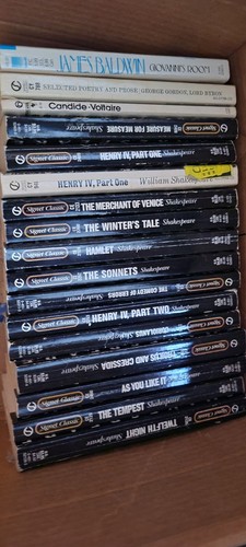 Lot of Signet Classic Paperback Shakespeare Books | eBay
