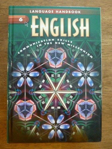 NEW! English, Language Handbook, Grade 6 Hardcover 2008 Grammar, Usage ...