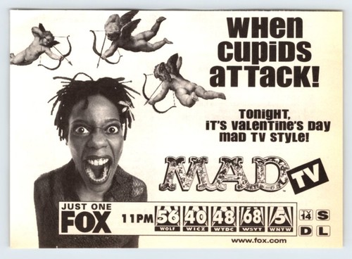 1999 MAD TV FOX 3.5"X5" AD 1990's Magazine Clip M615 | eBay
