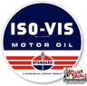 (SHELL-24) 12" SHELL MOTOR OIL GAS PUMP OIL TANK DECAL LUBESTER DECAL ...