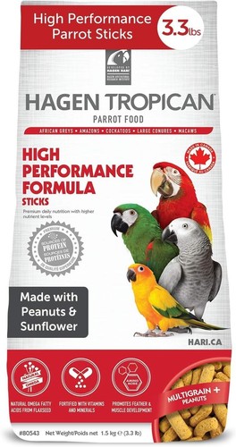 Hari Hagen Tropican High Performance Parrot Food 3.3lbs 80543 | eBay