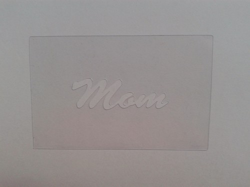 2 x Mom word face painting stencils reusable many times Mothers Day ...