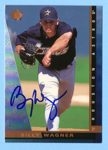 BILLY WAGNER Signed/Autographed 1997 Upper Deck SP Card #86 Astros w ...