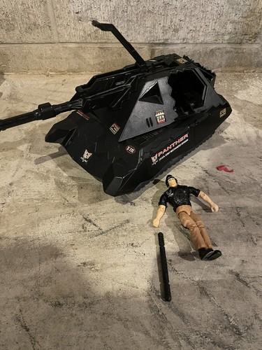 GI Joe Sgt Savage IRON Army Panther Tank Vintage 1994 Hasbro With ...