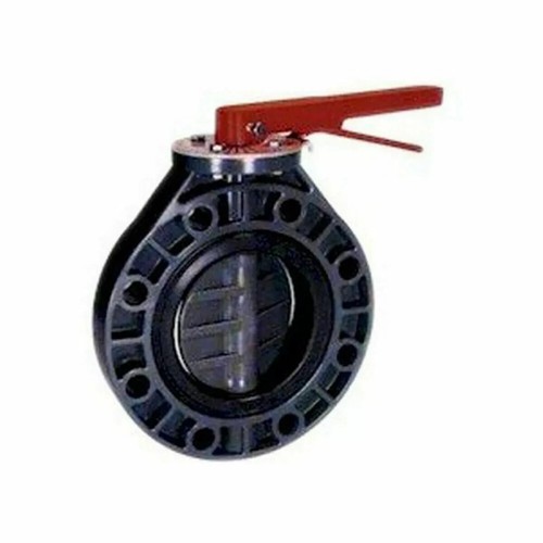 NEW 4 inch Colonial V40311N Butterfly Valve with Lever Handle PVC ...