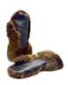 Long winter beaver fur men's mittens | eBay