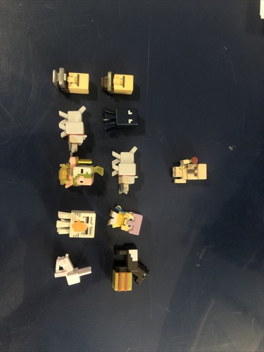 Minecraft Minifigures Lot of 12 | Includes Rare Axolotl & Bee | eBay