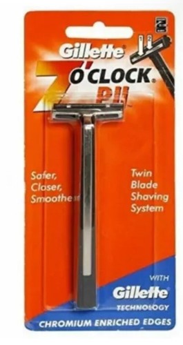 Gillette Trac II PII Metal Razor cartridge Handle fits Schick Super 2 ...