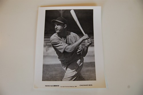 1979 Frank McCormick Cincinnati Reds Original Baseball Photo | eBay