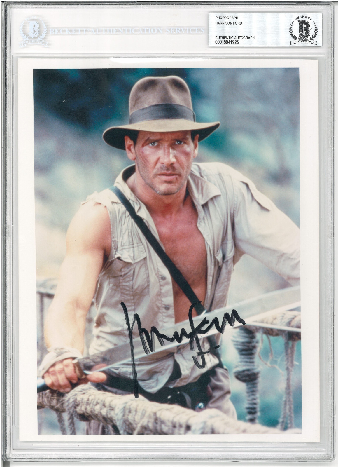 Harrison Ford Autographed Memorabilia | Signed Photo, Jersey ...
