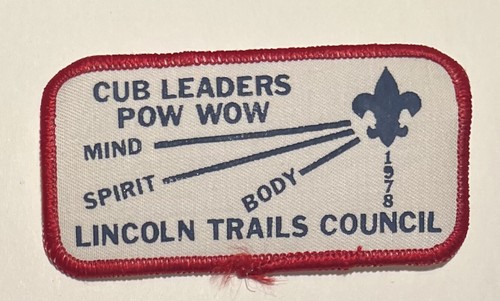 Lincoln Trails Council - Cub Leaders Pow Wow 1970s | eBay
