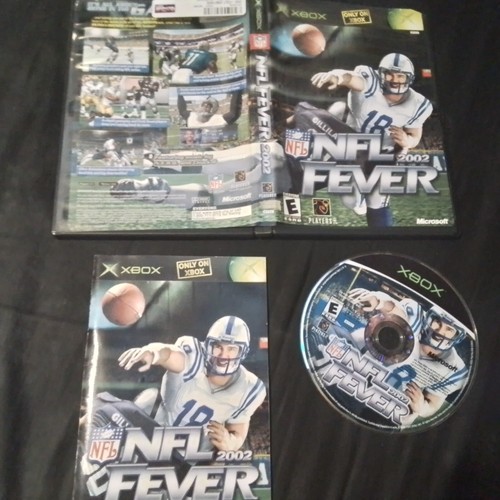 NFL FEVER 2002 GOOD TO EXCELLENT XBOX ORIGINAL VIDEO GAME | eBay
